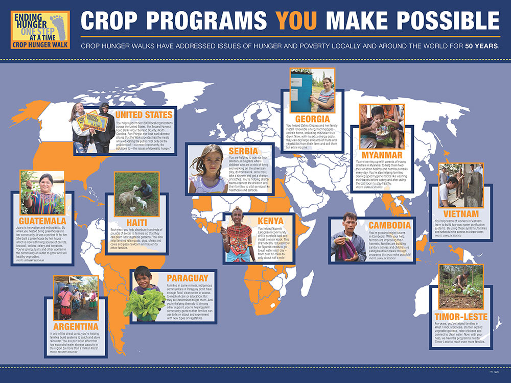 Order CROP Hunger Walk Materials - CROP Hunger Walk Resources